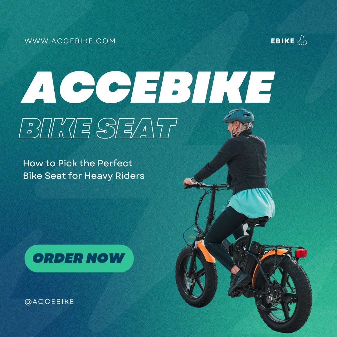 How to Pick the Perfect Bike Seat for Heavy Riders – ACCEBIKE
